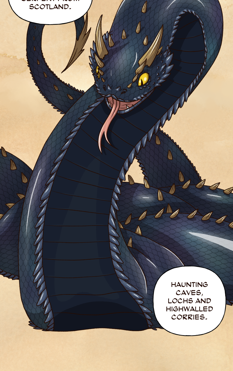 Read Mythic Mayhem :: The Tale Of The Beithir | Tapas Community