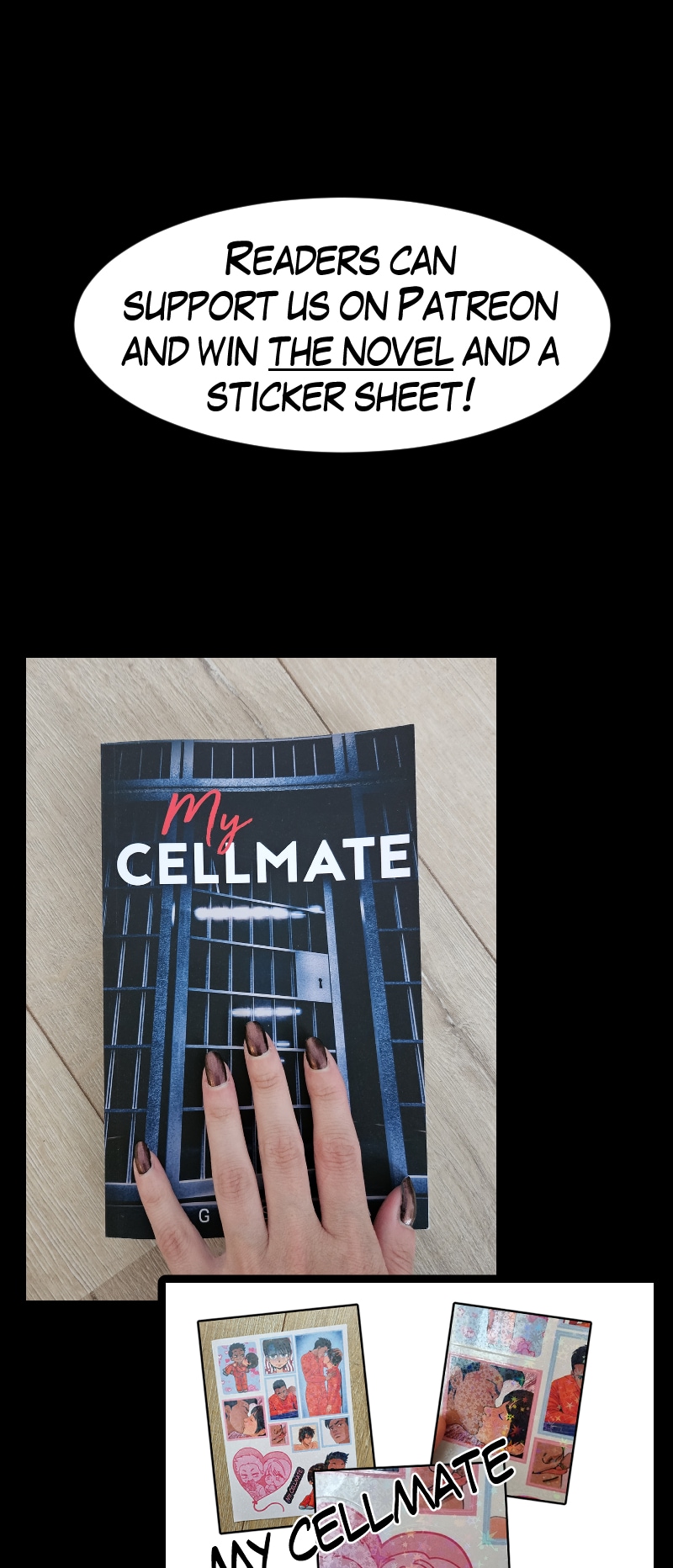 Read My Cellmate - the webtoon - BL :: The novel | Tapas Community