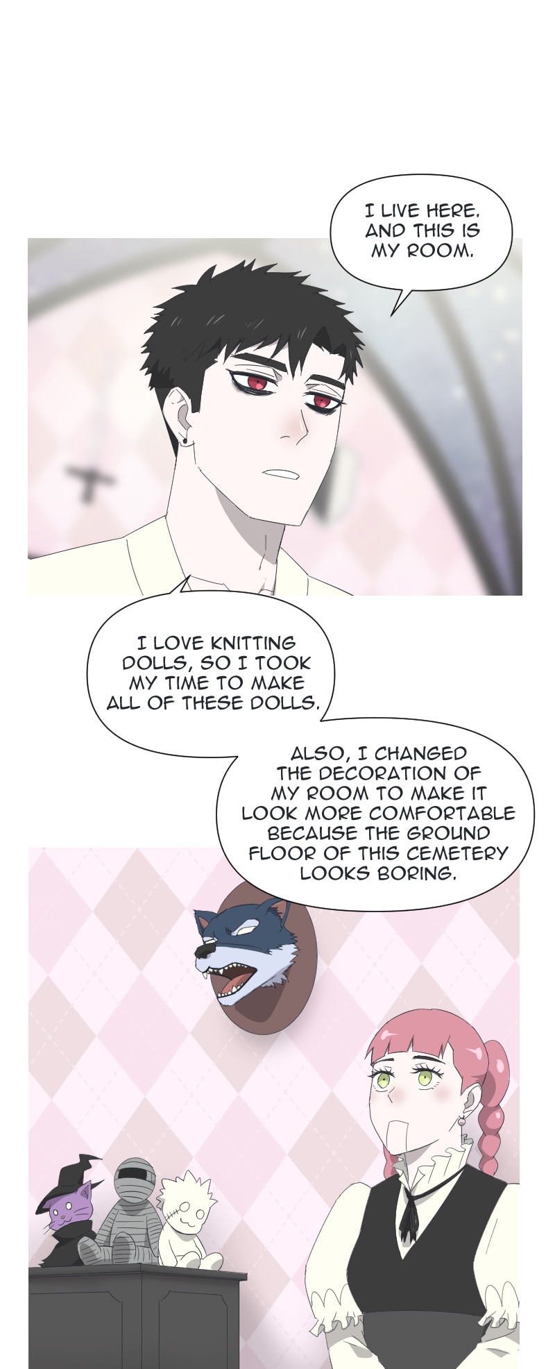 Read Mr. Morgue :: #13 He's Totally My Ideal Type | Tapas Community