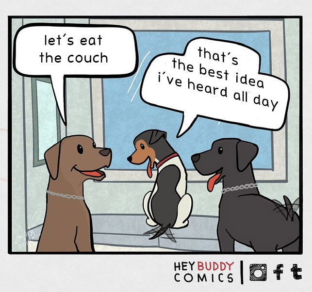 Read Hey Buddy Comics :: The couch | Tapas Community