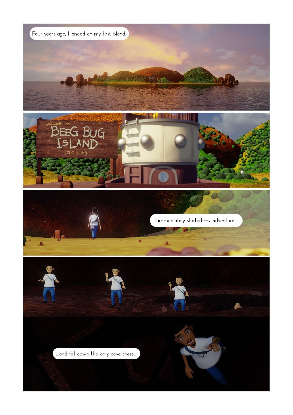 Read Journey to Awesomeness :: My Adventures in Beeg Bug Island | Tapas ...