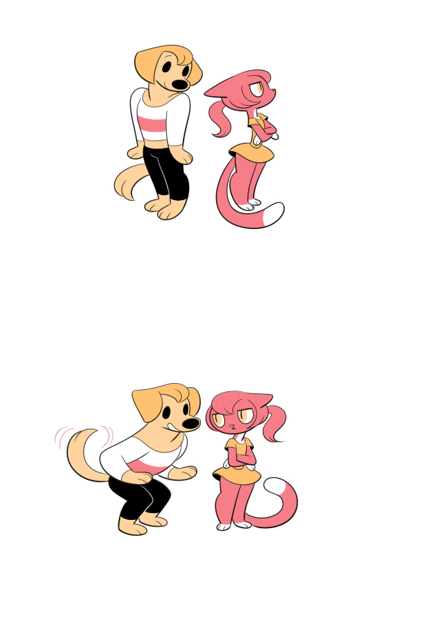 Read Stutterhug :: Cheering up Pup | Tapas Comics