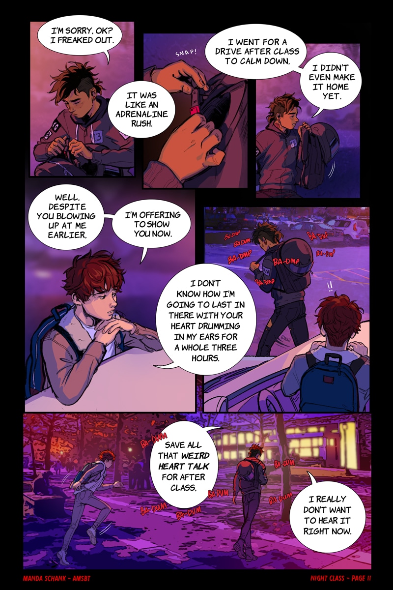 Read Night Class :: Page 011 | Tapas Community