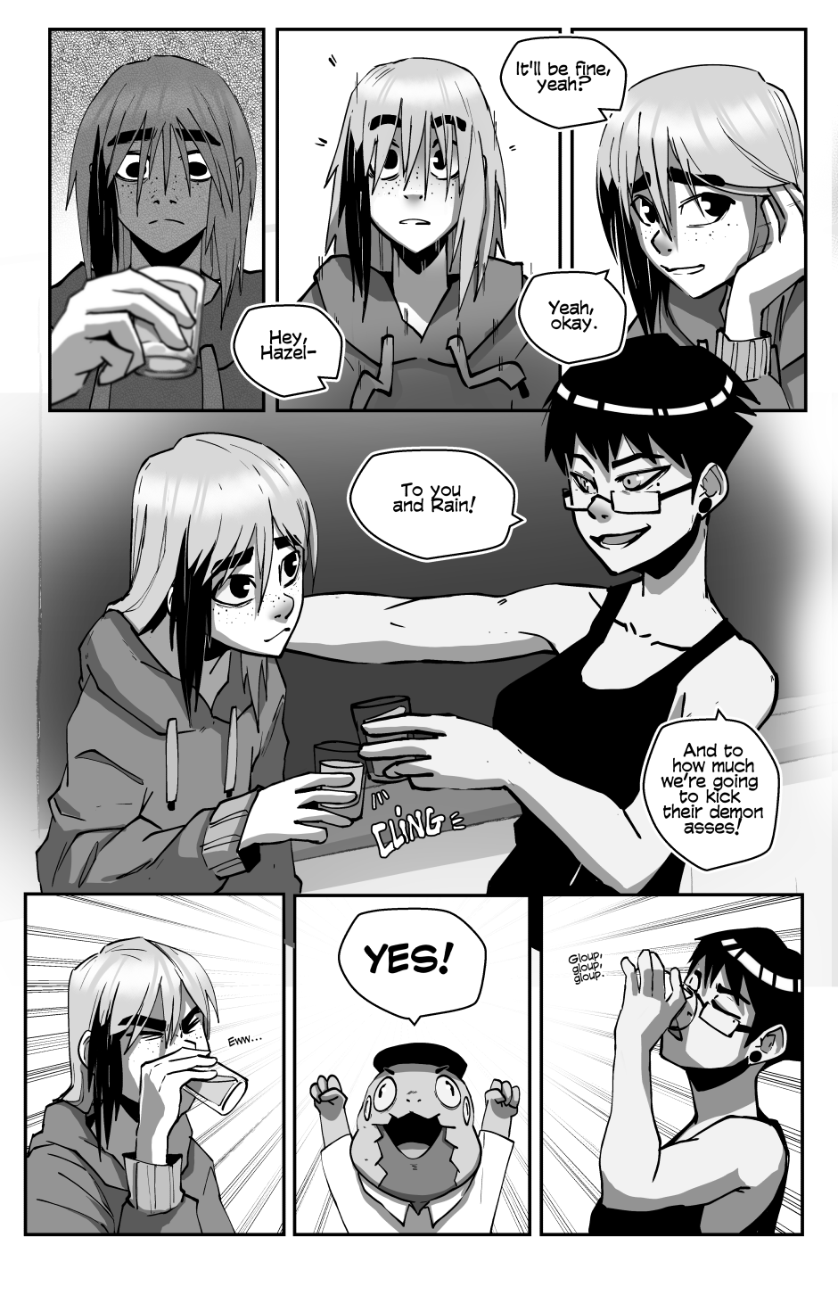 Read 9mm Girls :: C4 - P13 | Tapas Community