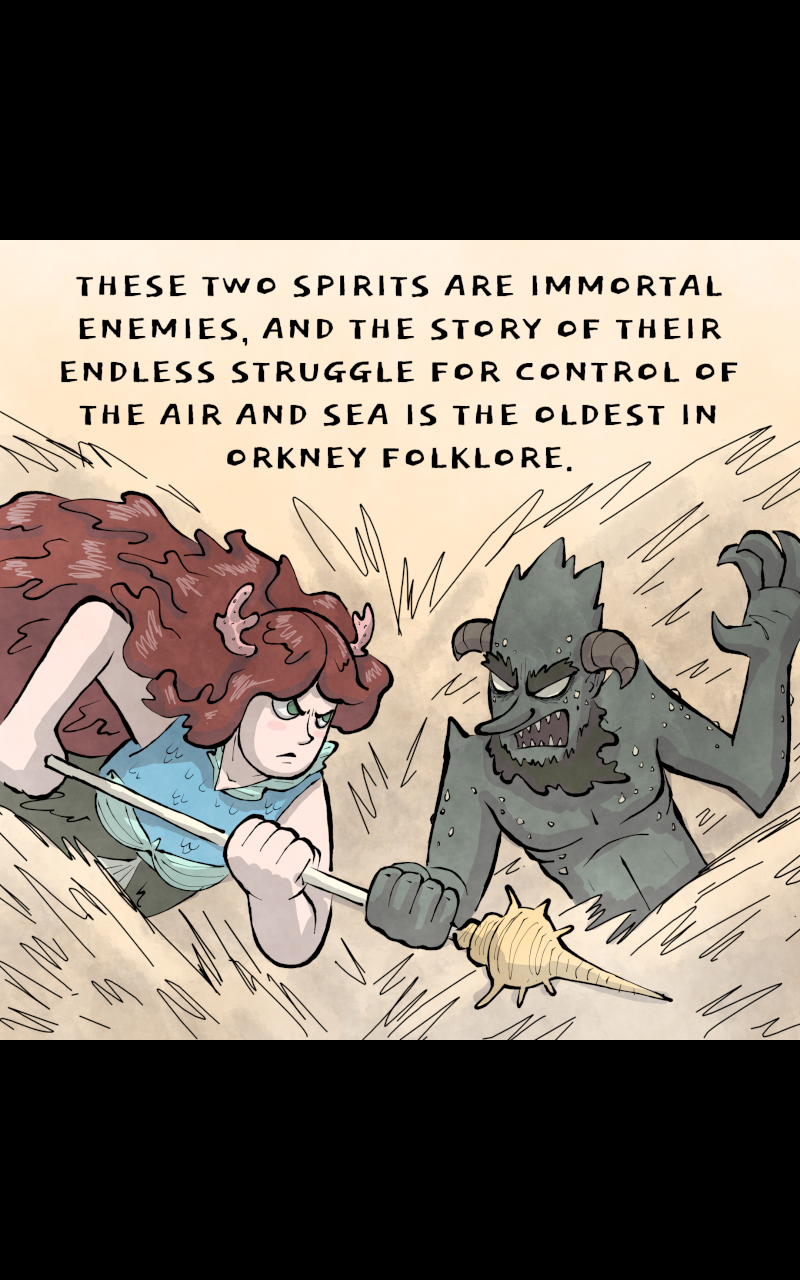 Read Bite-Sized Bestiary :: Sea Mither & Teran (Orkney) | Tapas Community