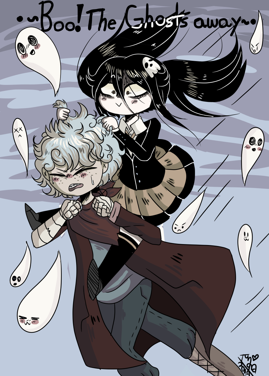 Read ~Boo! The Ghosts Away~ :: Cover | Tapas Community