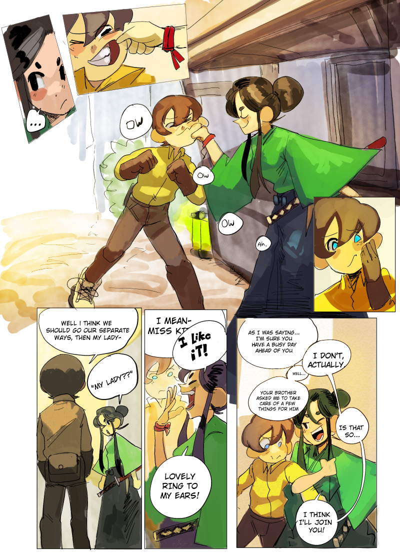 Read Knights of the Wandering Castle :: Chapter 3 Page 15 | Tapas Community