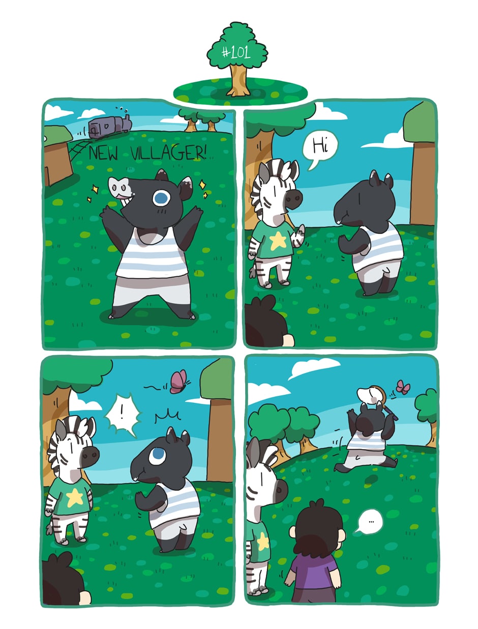 Read Zebra Crossing :: #101 - Another Villager... | Tapas Community