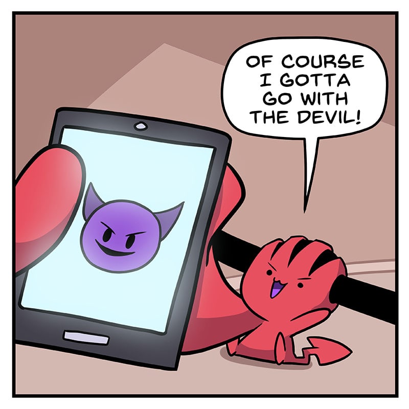Read The Doodle Demon :: Emojis | Tapas Community