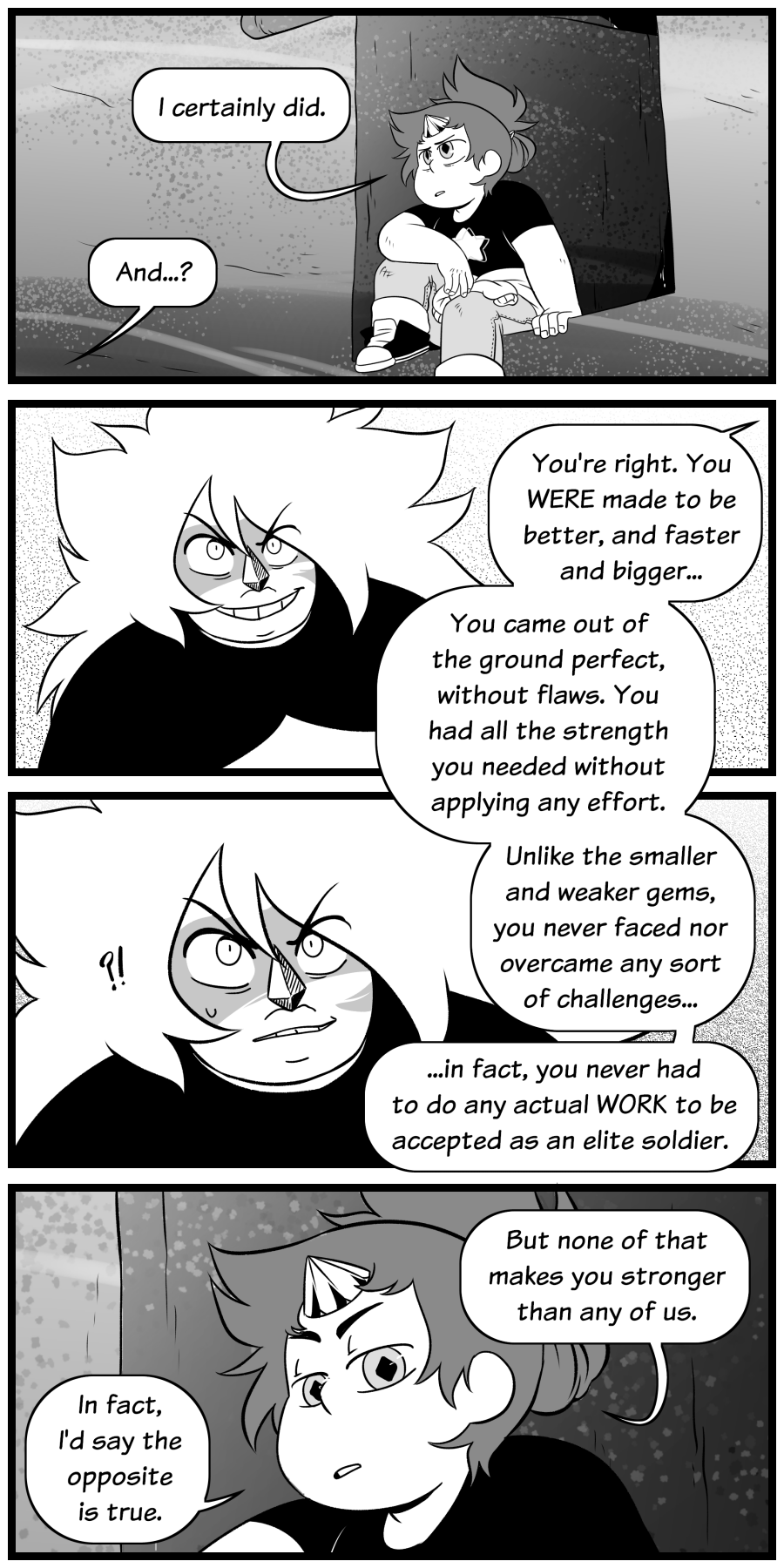 Read Steven *AU*niverse: Ask WhitePearl and Steven :: S5 EP4: DISSONANCE (2/2) | Tapas Community