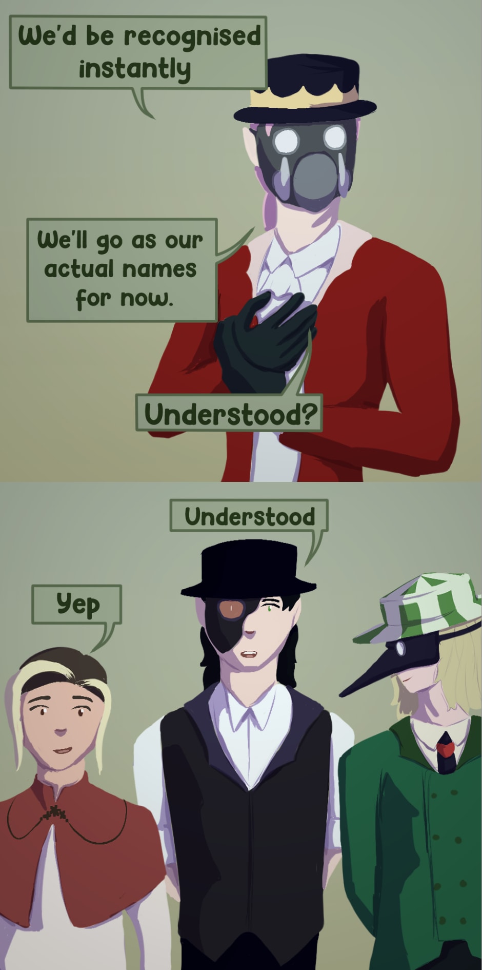 Read DSMP Steampunk Au :: Chapter 2: Las Nevadas | Tapas Community