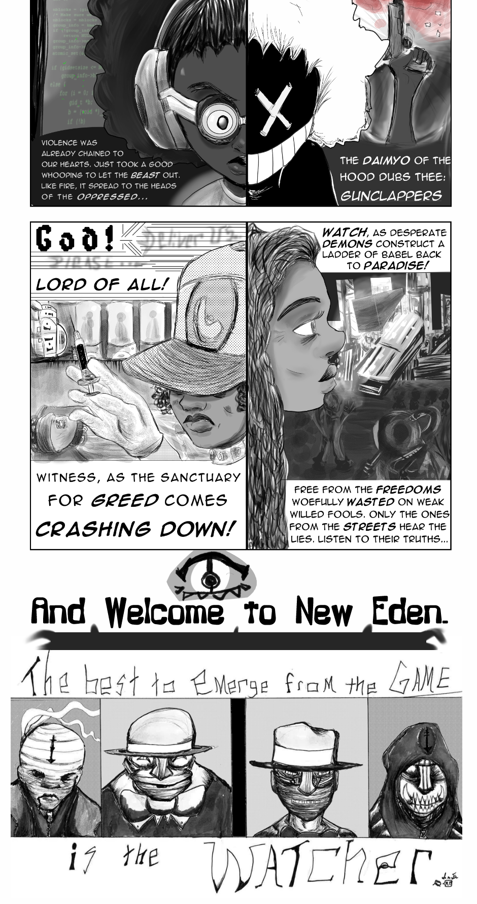 Read Songs from the Street :: Track 0 - Ruinate | Tapas Community