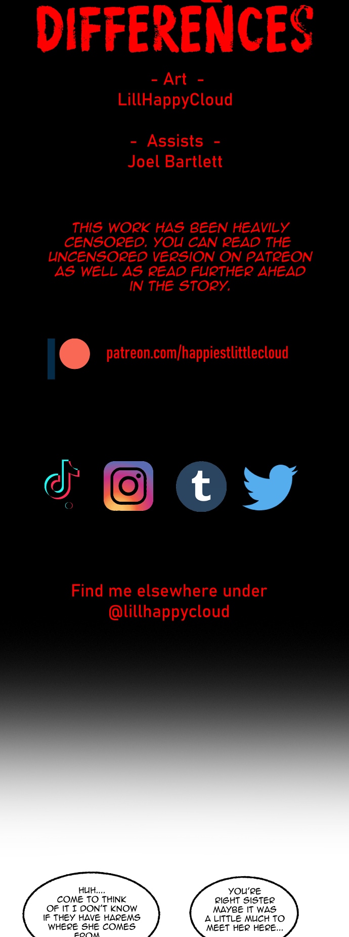 Read Our Fierce Differences :: Angry Thoughts | Tapas Community