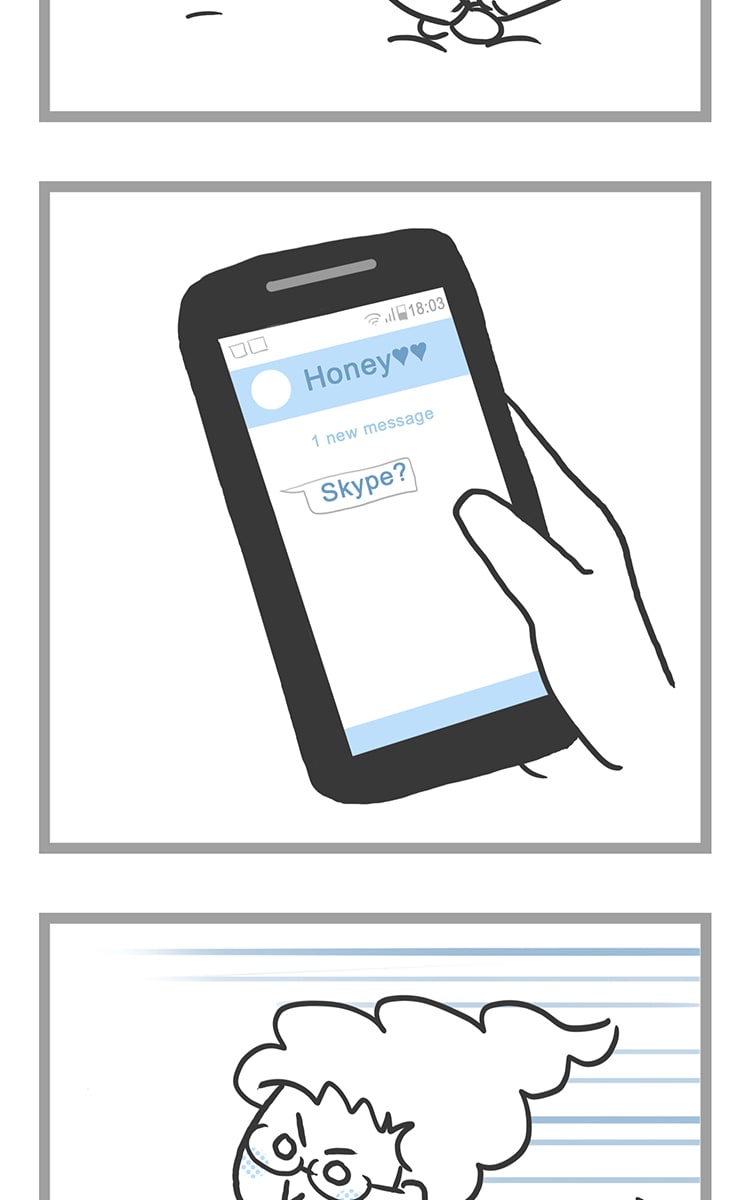 Read Momo Comics :: Passionate Skype | Tapas Community
