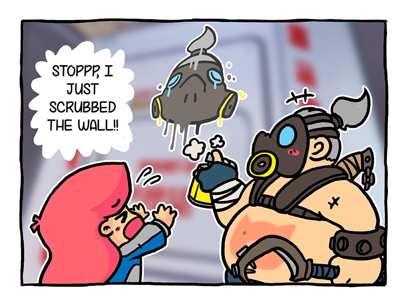 Read OneMorePage :: Overwatch Dropship | Tapas Comics