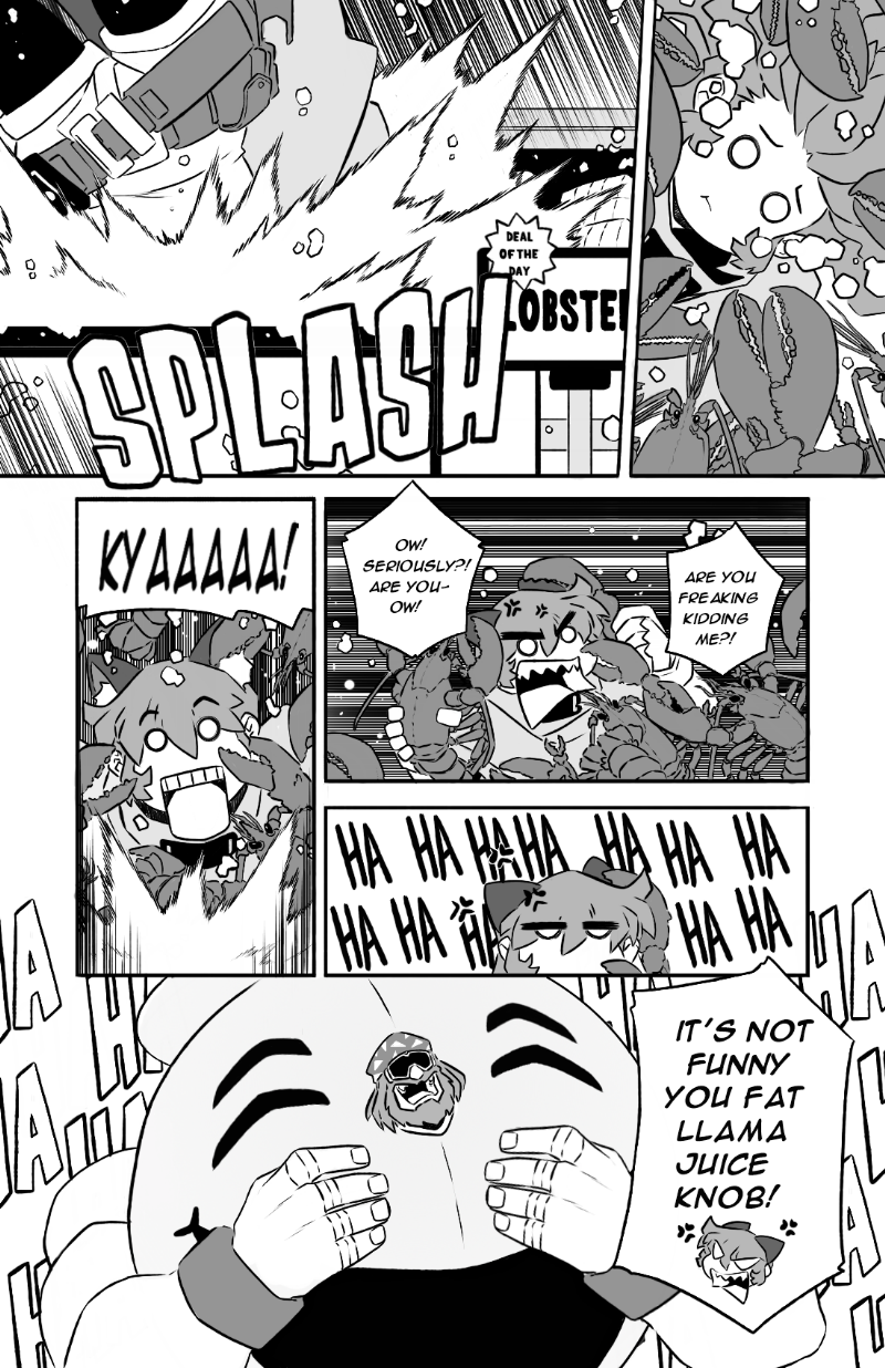 Read Kitty Kitty Bang Bang :: Bounty 1: Supermarket Shuffle pg. 22-26 | Tapas Community