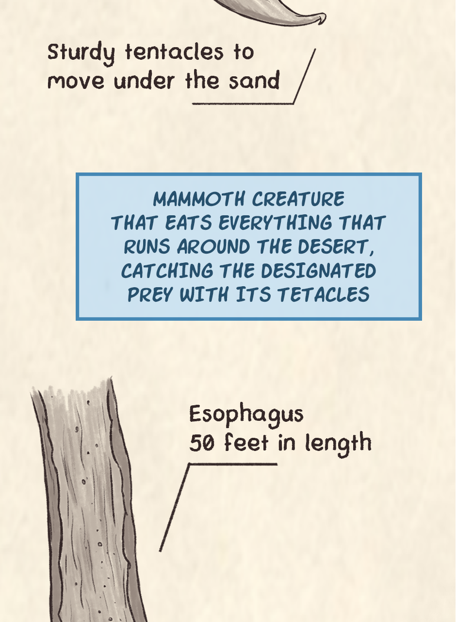 Read EX TERRA :: terrestrial species n. 08: Sand Leviathan | Tapas Comics