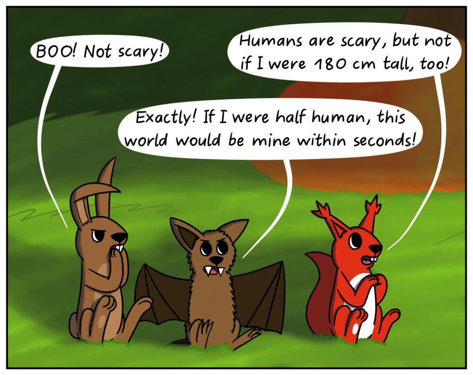 Read The World of Luxi :: 47 - Werehumans | Tapas Comics