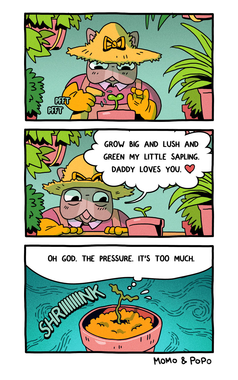 Read Momo & Popo :: Sapling | Tapas Comics