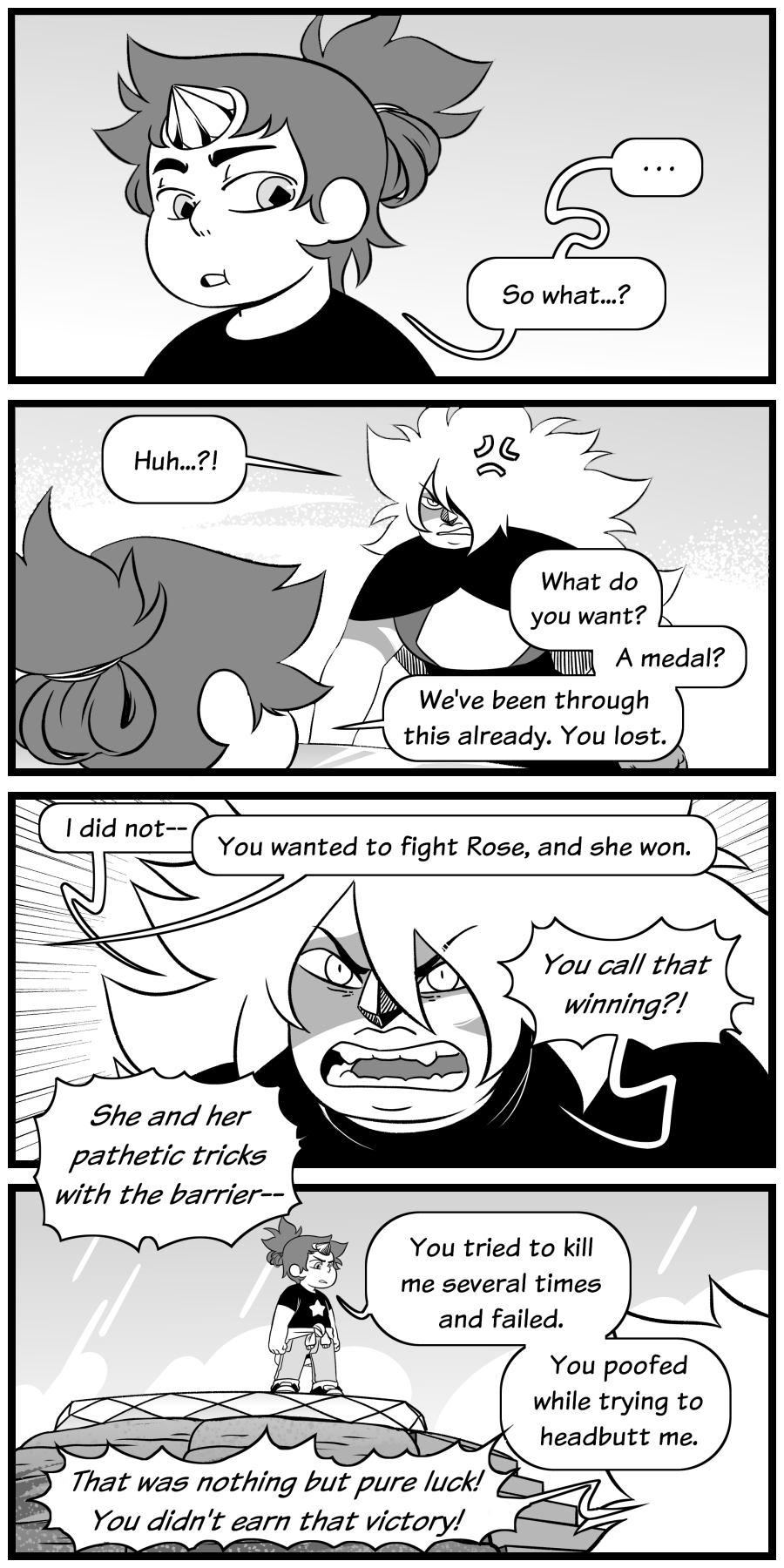 Read Steven *AU*niverse: Ask WhitePearl and Steven :: S5 EP4: DISSONANCE (1/2) | Tapas Community