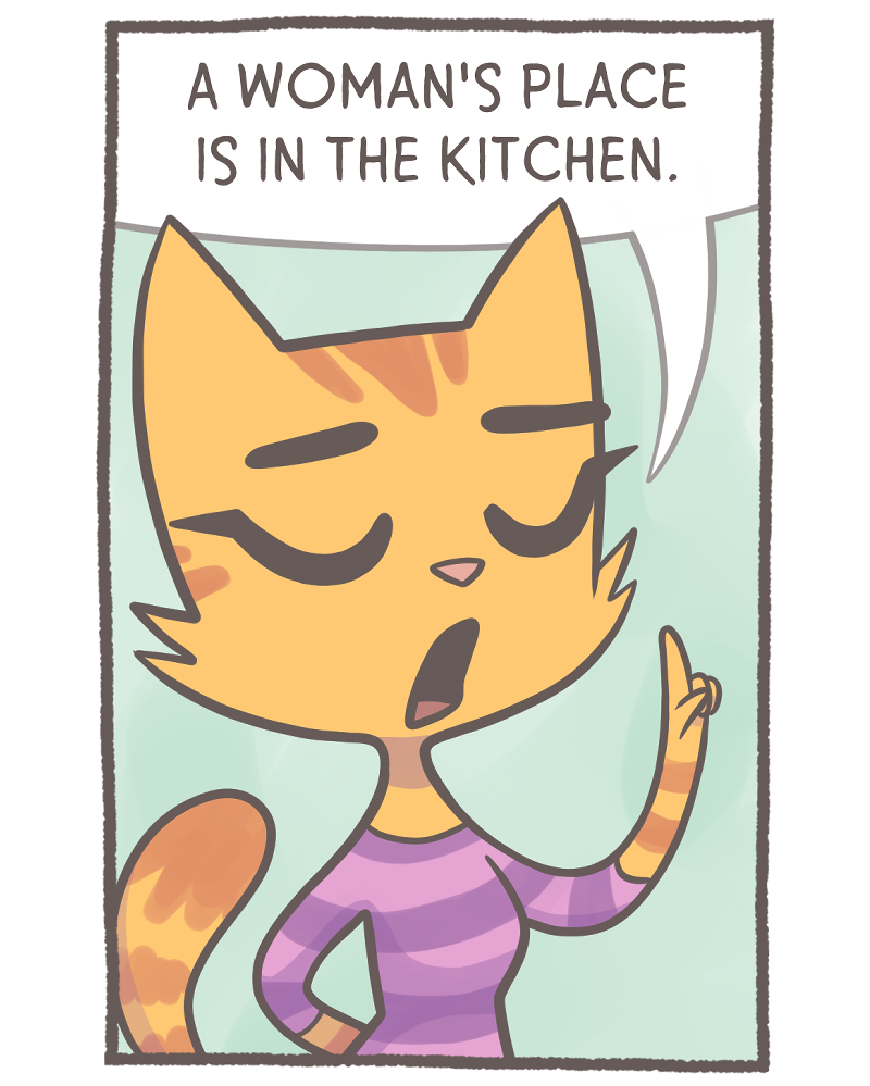 Read Litterbox Comics :: A Woman's Place | Tapas Community