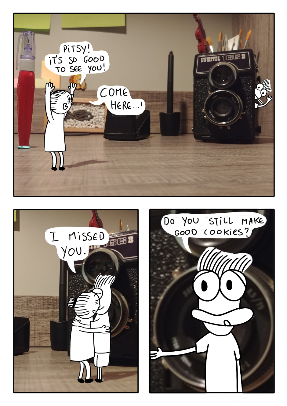 Read The Attic archive :: the secret life of Pitsy | Tapas Comics