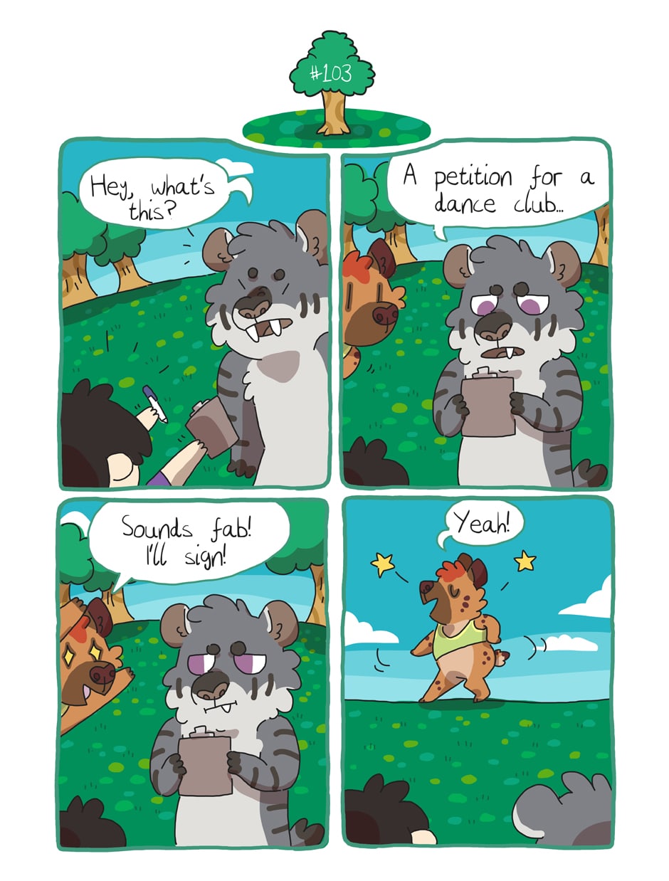 Read Zebra Crossing :: #103 - Petition | Tapas Comics