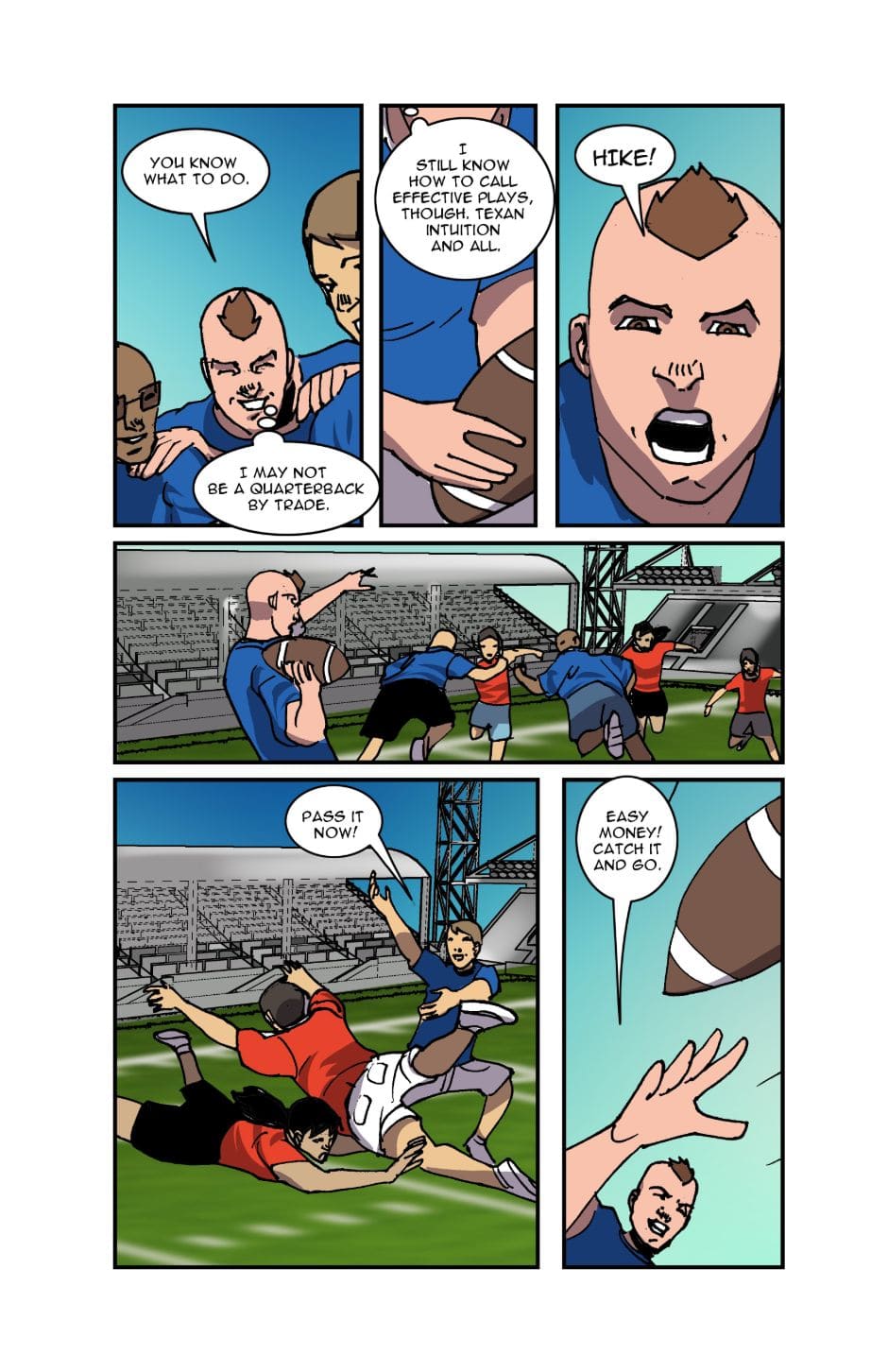 Read Touchdown Dance :: Loose Cannon | Tapas Comics