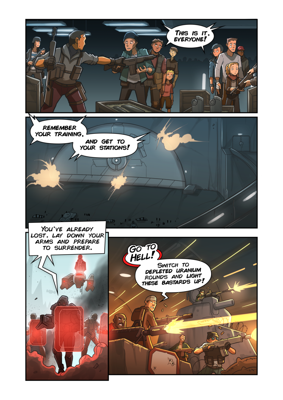 Read ProjectElysium :: Project Elysium Trailer | Tapas Community