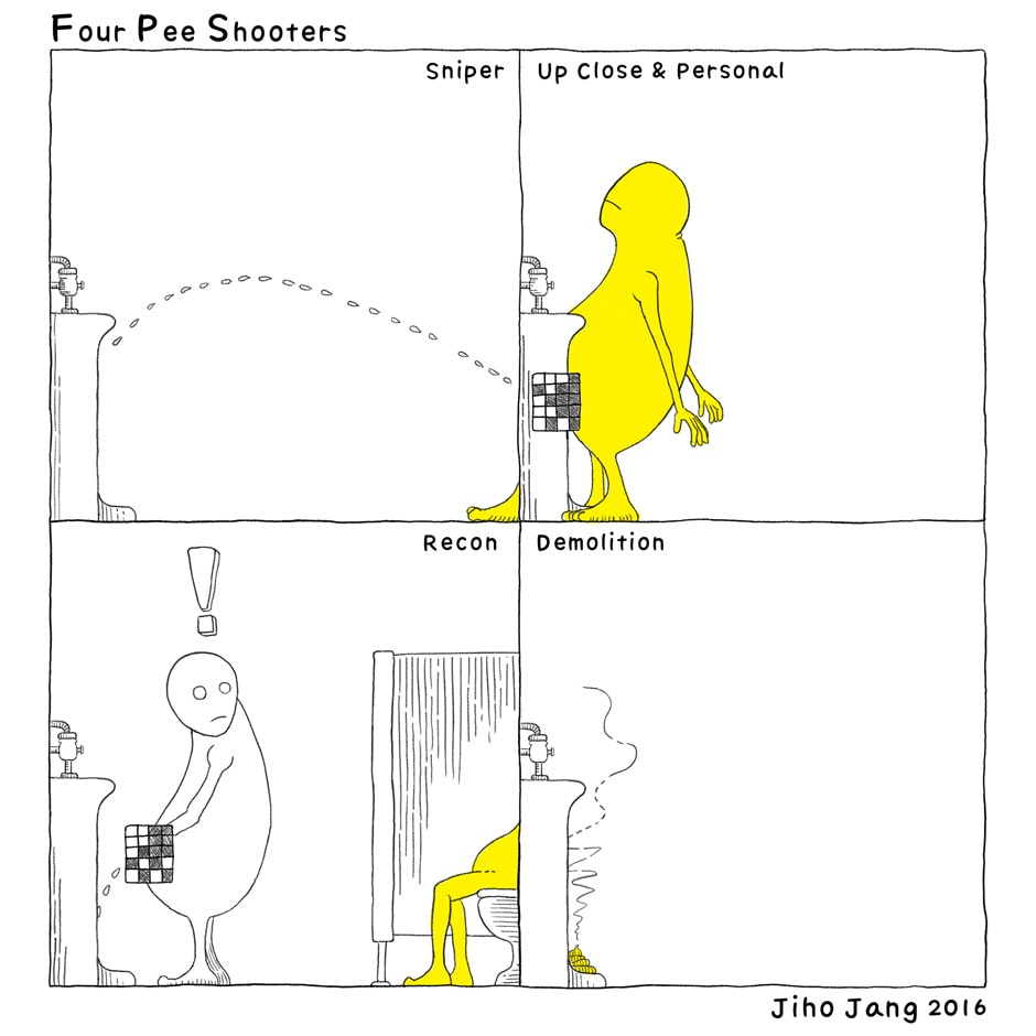 Read Not really :: FPS (Four Pee Shooters) | Tapas Comics