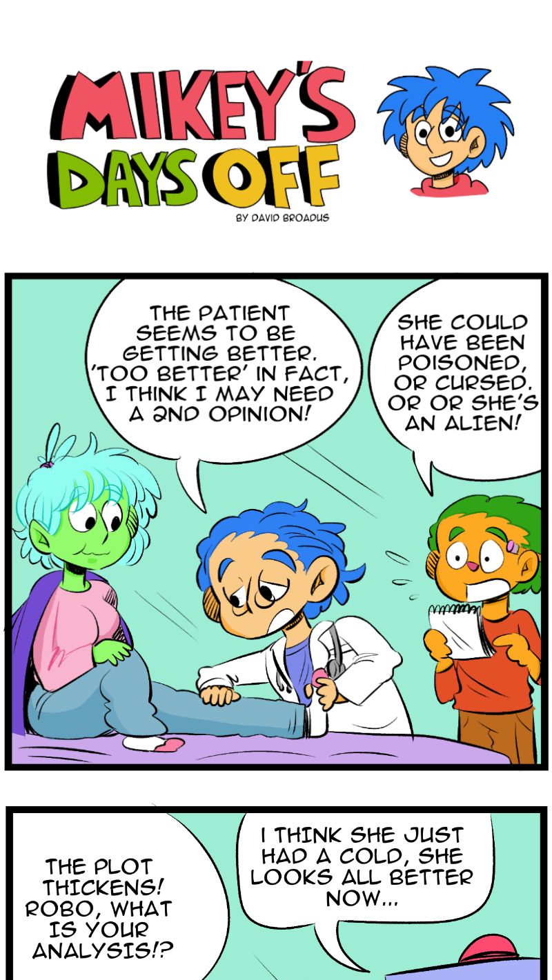 Read Mikey's Days Off :: "Dr. Mikey" | Tapas Community