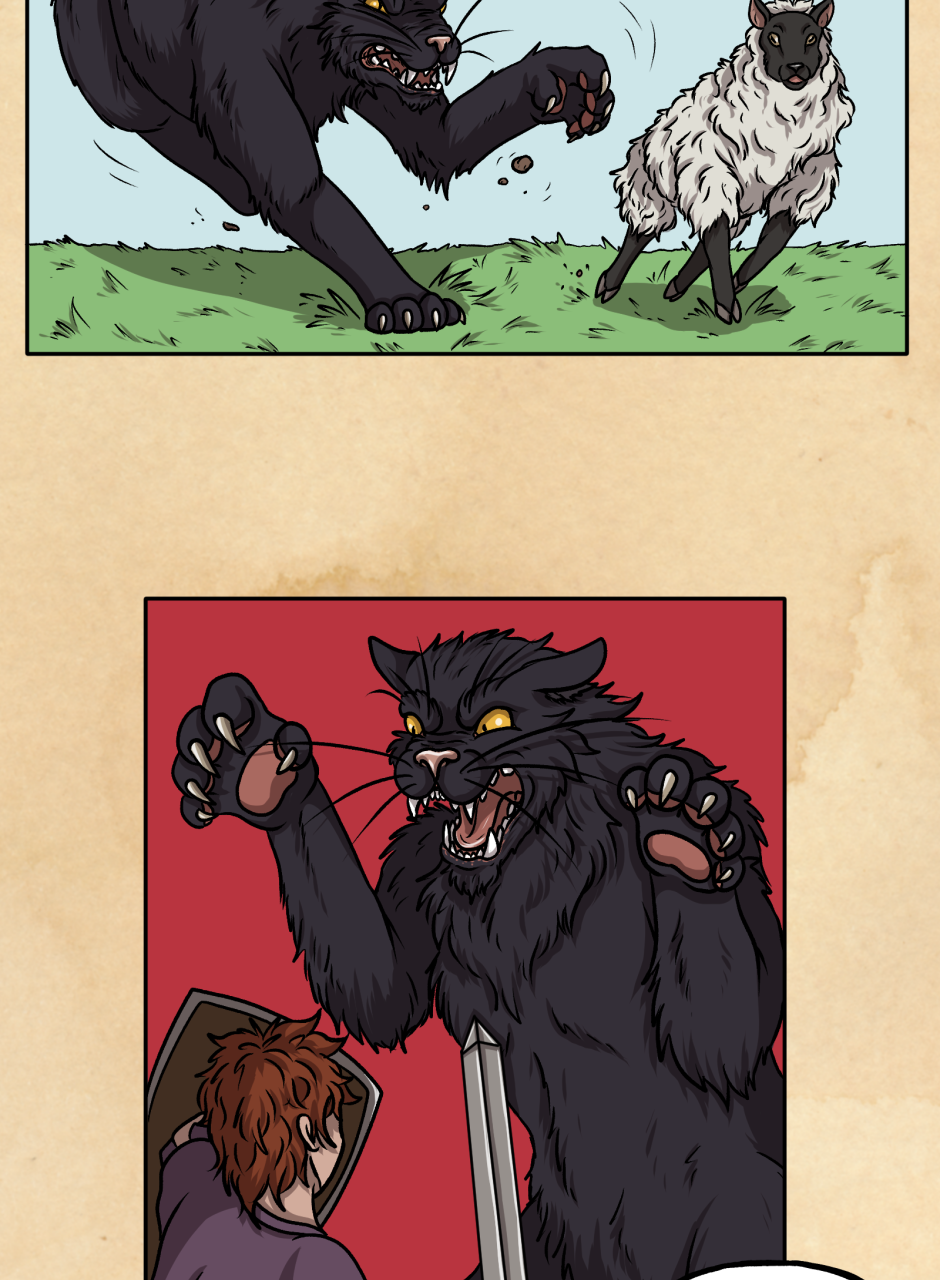 Read Mythic Mayhem :: The Tale Of Cath Palug | Tapas Community