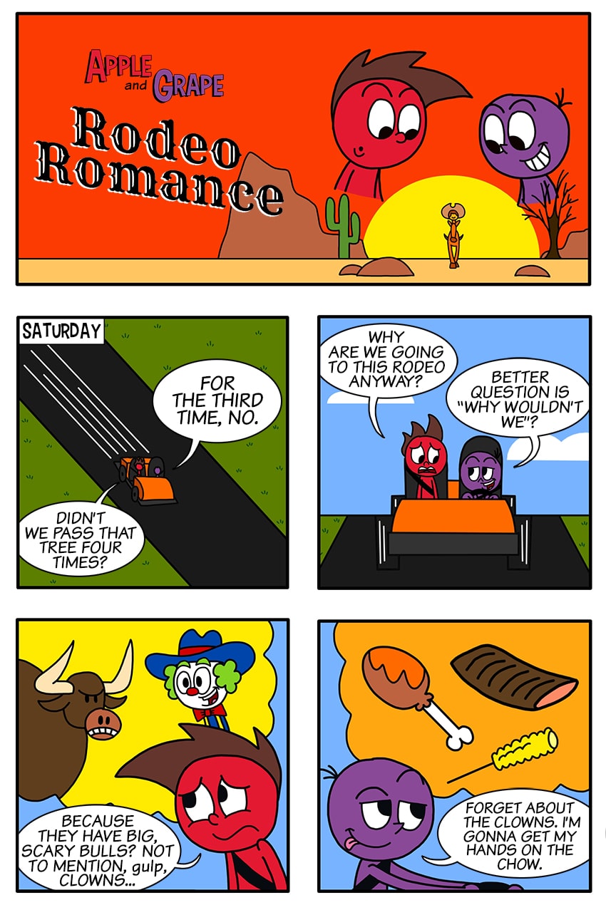 Read Apple and Grape :: Rodeo Romance, Part 1 | Tapas Comics