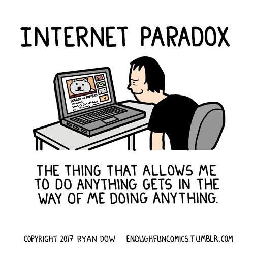 Read Enough Fun Comics :: Internet Paradox | Tapas Comics