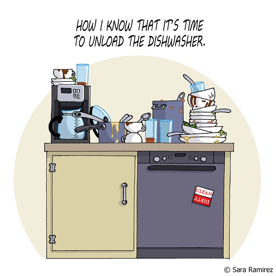 Read Kinda Not Really Comics :: Time to Unload the Dishwasher | Tapas ...