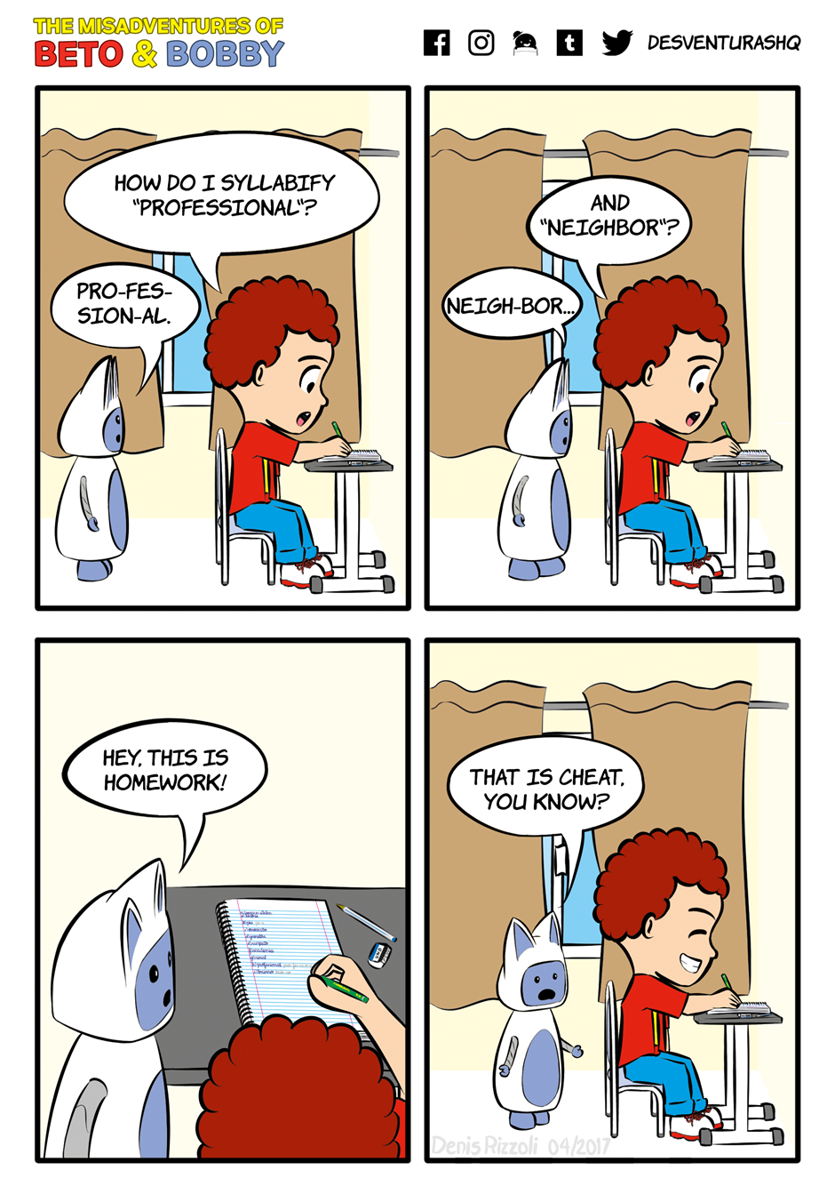 Read Beto & Bobby (in English) :: 010: Hyphenation | Tapas Comics