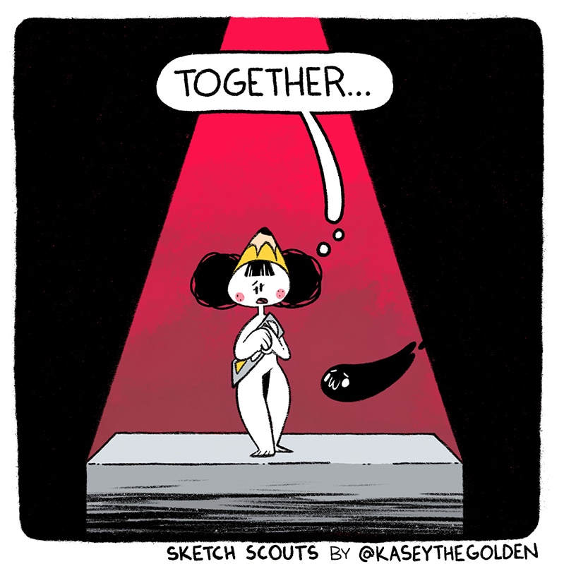 Read Sketch Scouts: The Comic :: Together | Tapas Community