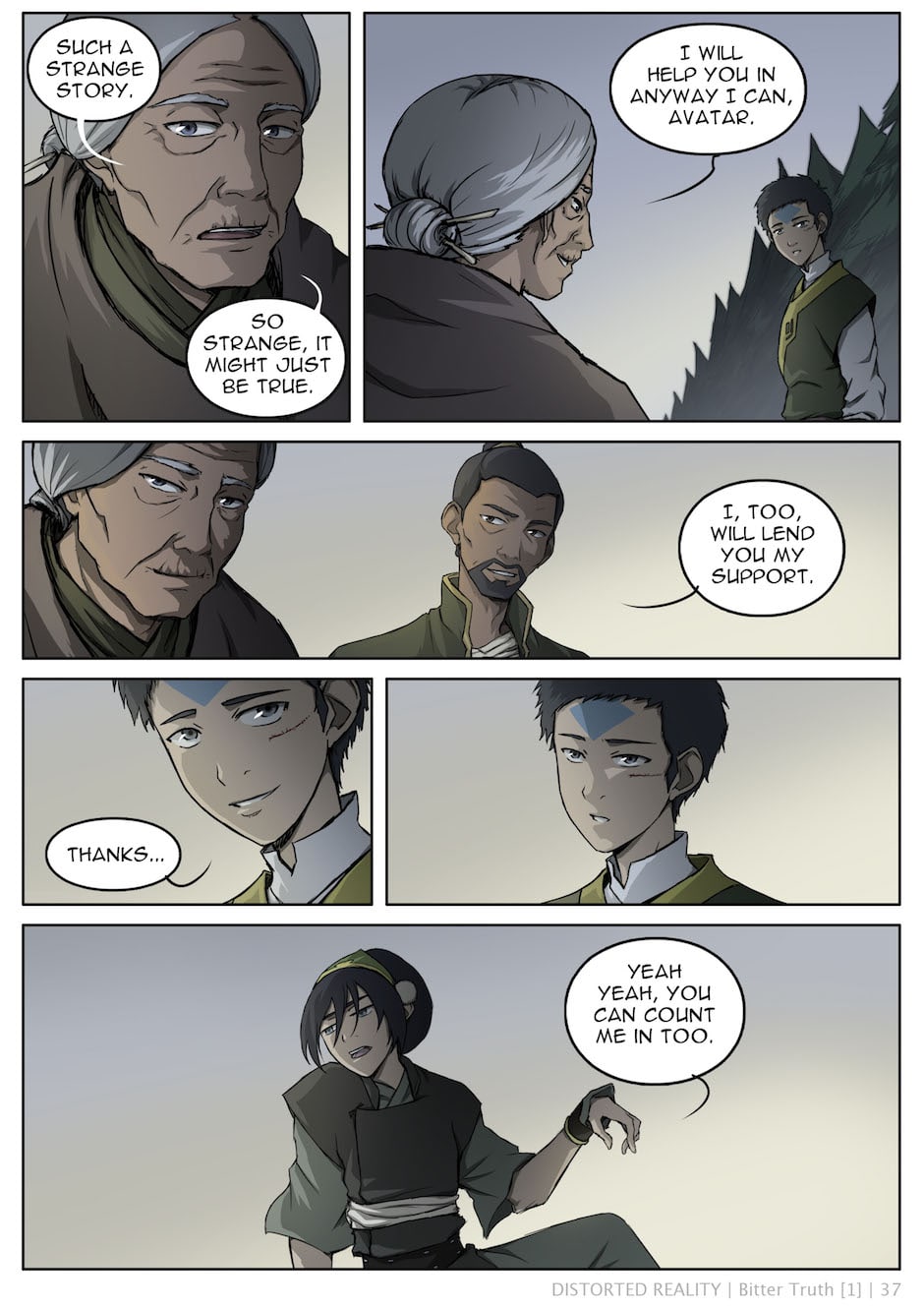 Read Avatar: Distorted Reality :: [Book 2] Ch 8: Bitter Truth [1], 31 ...