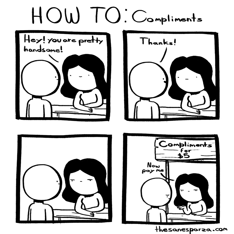 Read How to: Comics :: HOW TO: Compliments | Tapas Comics