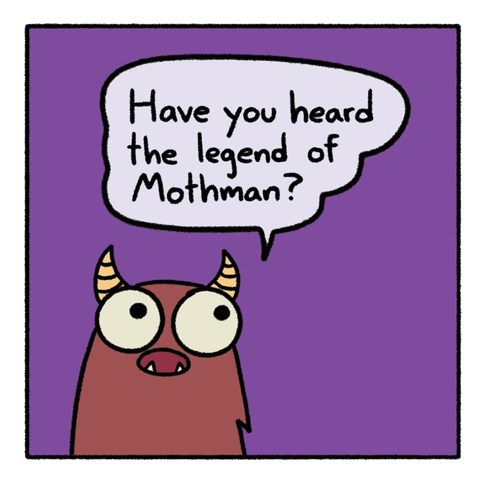 Read Cryptid Club :: The Legend of Mothman | Tapas Comics