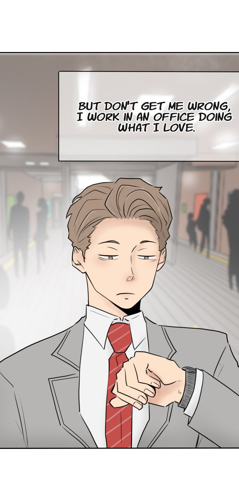 Read The Train Stalker :: Chapter 1 - Part 1 | Tapas Community