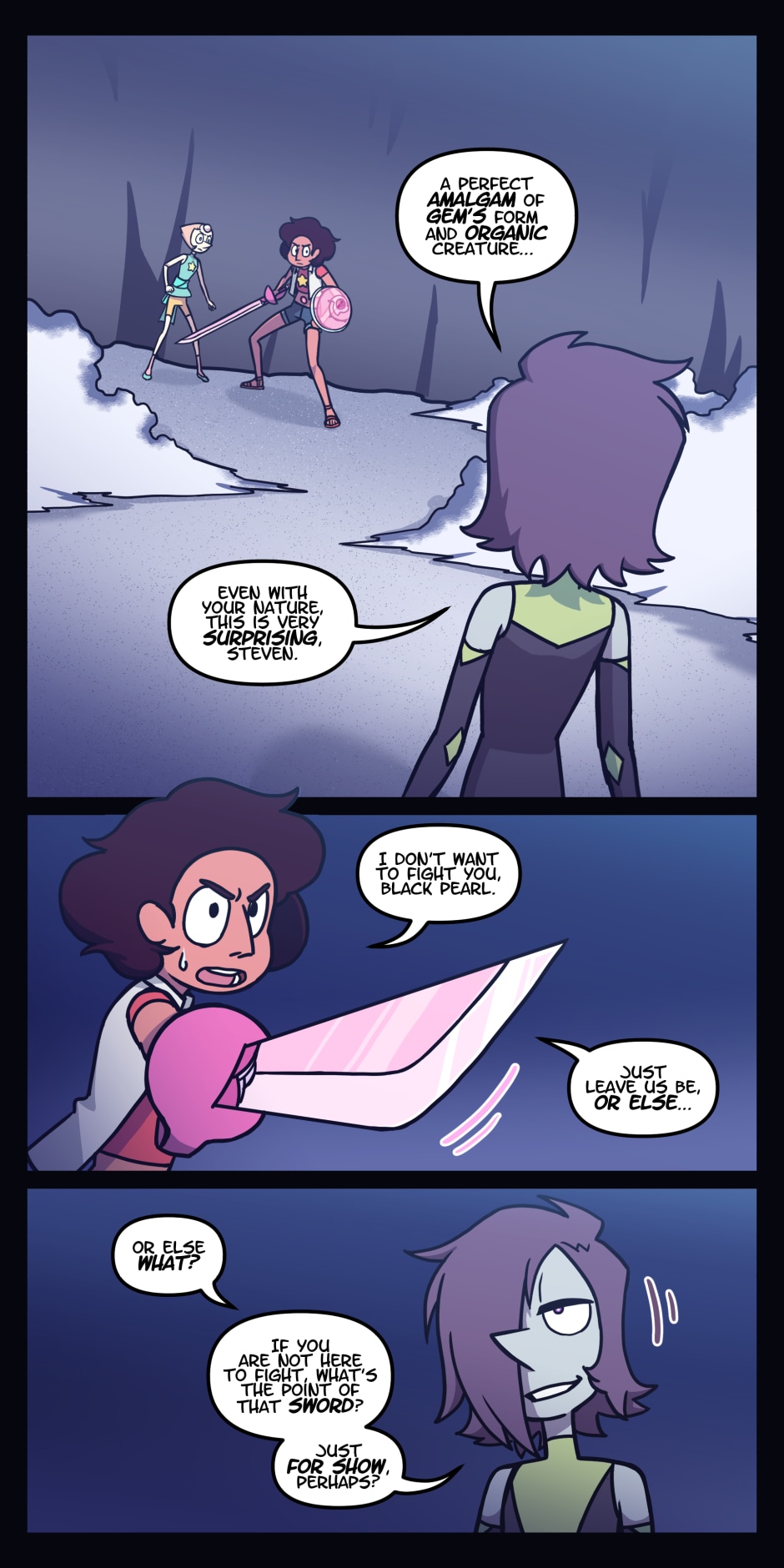 Read Steven Universe : The Story of Black Pearl (SU fan comic) :: ep 15 ...