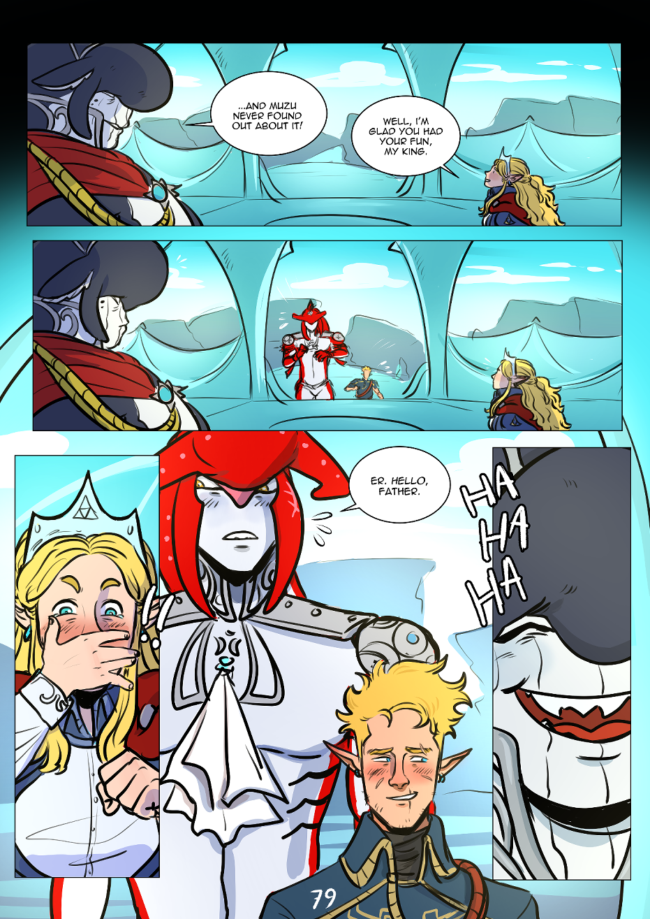 Read I Want to Believe (BOTW Sidlink Fancomic) :: Chapter 3 pg 79 ...