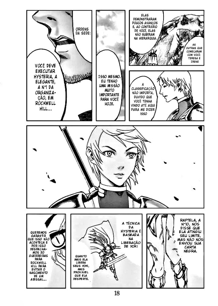 Read Claymore - The Warriors Wedge :: Início de Outono | Tapas Comics