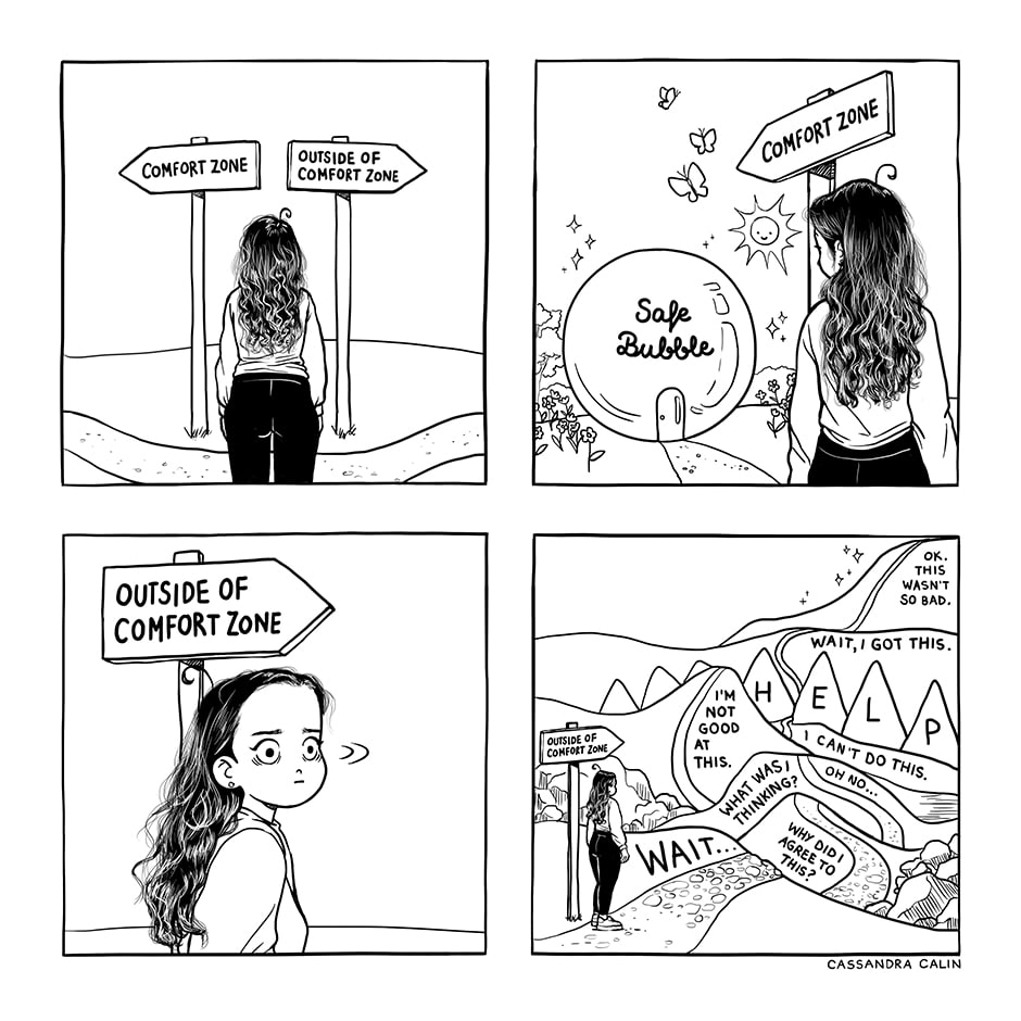 Read Cassandra Comics :: Comfort zone | Tapas Community