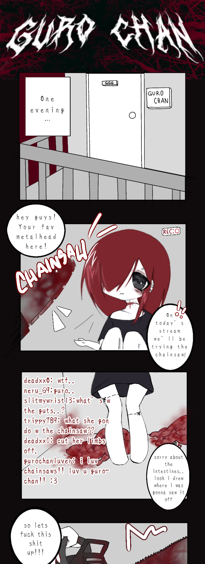 Read Guro-Chan :: chainsaw | Tapas Community