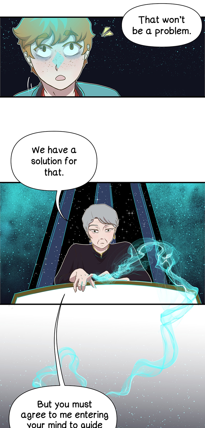 Read That awkward magic! :: Chapter 37 - Part 3 | Tapas Community