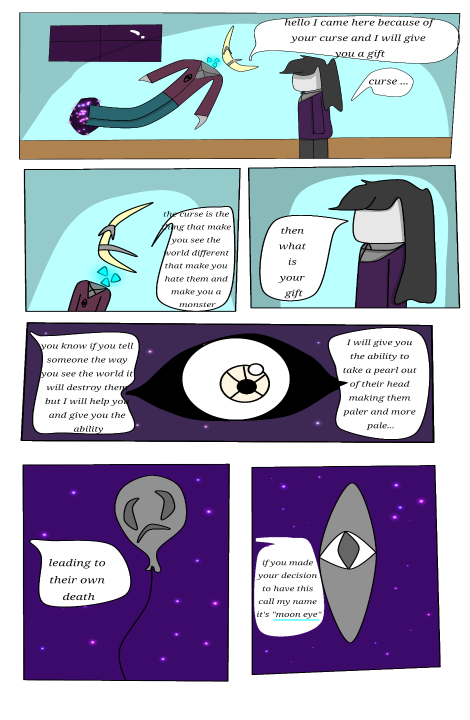 Read moon eye :: chapter 1 : cluna the girl who wants revange - part 1 ...