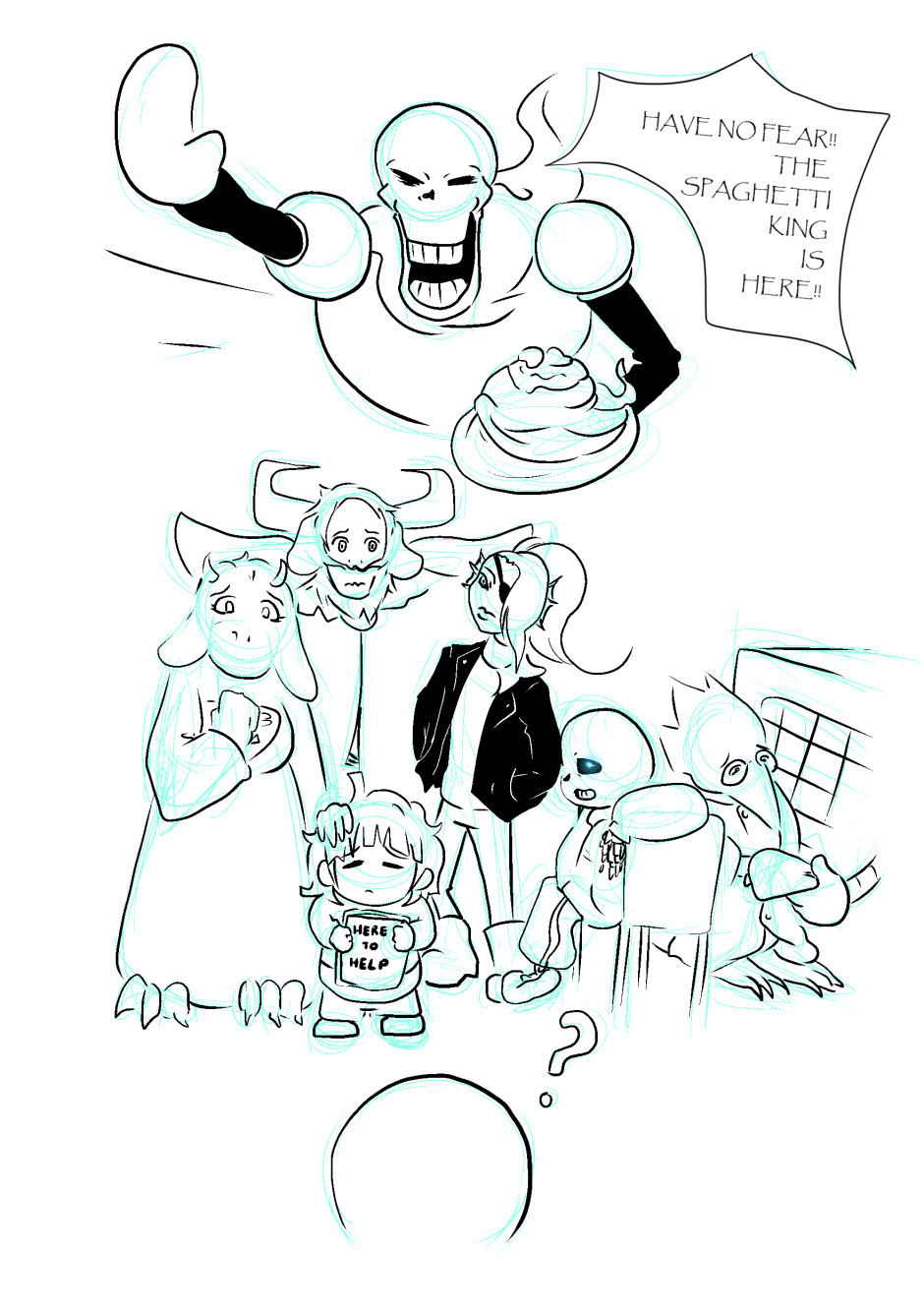 Read I'm A Comic: Undertale Edition :: Spaghetti King | Tapas Community