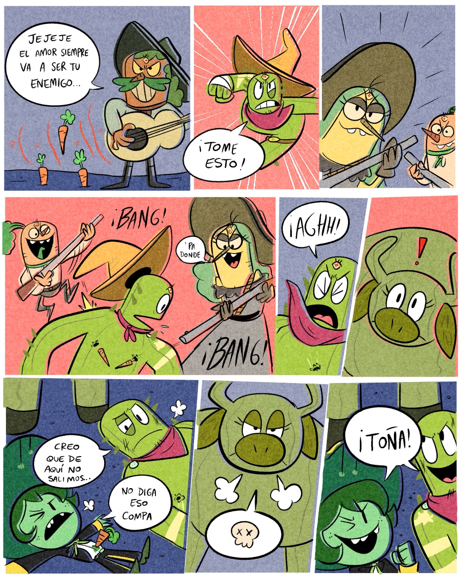 Read Hot Salsa: Deseo tu Pistola (ESP) :: Omnivisión | Tapas Comics